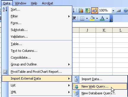 Image result for Access Web Content Excel