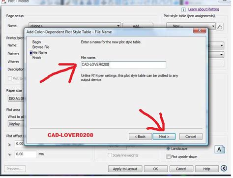 Image result for Setting Up an AutoCAD CTB File