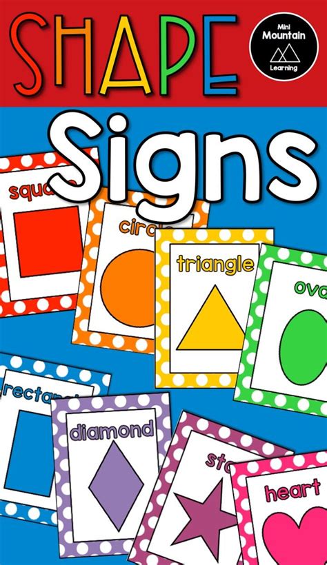 Image result for Fun Sign Shapes