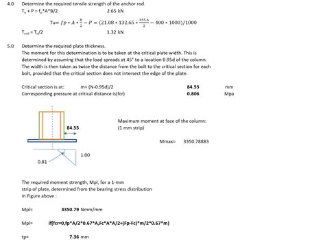 Image result for How to Calculate Beam Connection Plate Thickness