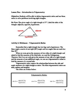 Image result for Introducing Trigonometry Lesson