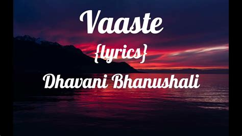 Image result for Vaaste Song Female Version