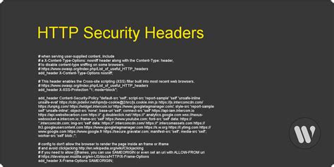 Image result for HTTP Security Headers