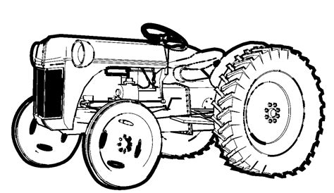 Image result for Tractor Color Pages