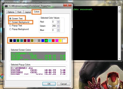 Image result for Change Font Color Cmd
