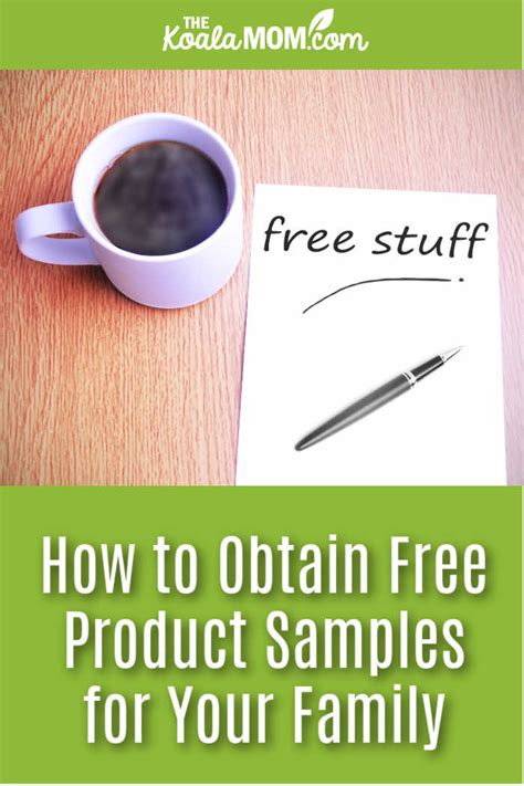 How to Obtain Free Product Samples for Your Family • The Koala Mom