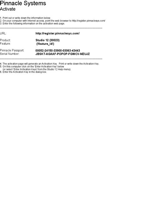 Image result for Activation Key Pinnacle Studio