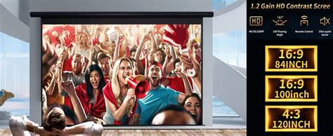 Image result for Motorized Projector Screen