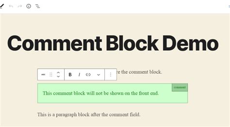 Image result for Comment Block
