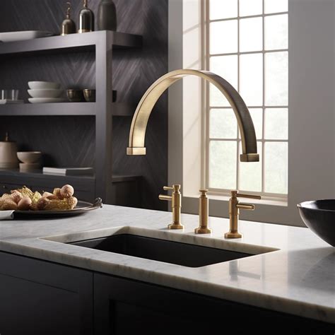 Image result for Bridge Style Faucet Kitchen Faucets