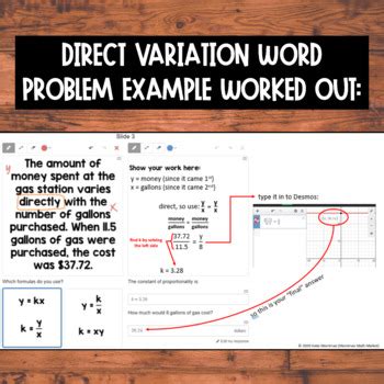 Image result for Direct Variation Cheat Sheet
