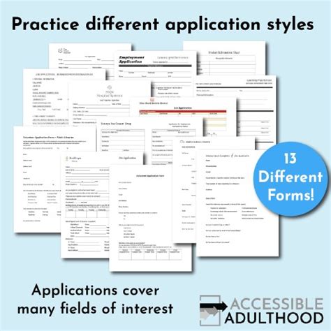 Image result for Practice Job Application Form