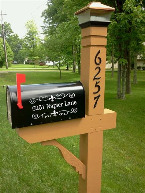 Image result for DIY Mailbox Numbers
