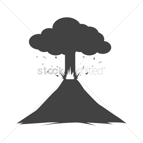 Image result for Volcano Vector