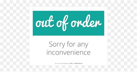 Out Of Order Vector Art, Icons, and Graphics for Free Download - Clip ...