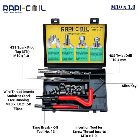 Image result for Spark Plug Thread Repair Kit