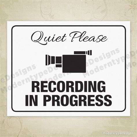 Image result for Video Recording in Progress Sign