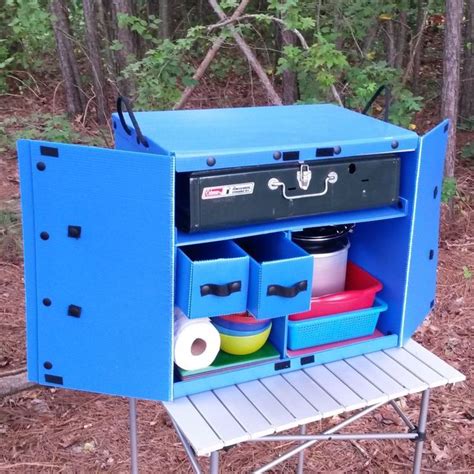 Image result for DIY Camp Cooking Box