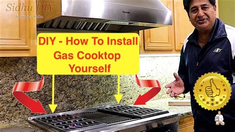 Image result for How to Install Gas Cooktop