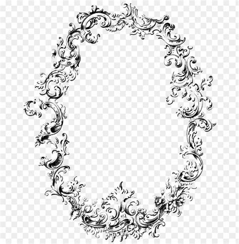 Vintage Pattern Frame PNG Image Free Download And Clipart, 49% OFF
