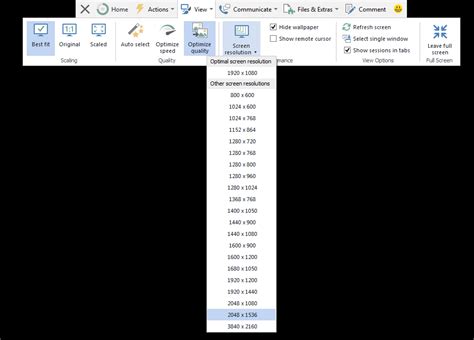 Image result for TeamViewer Screen Resolution