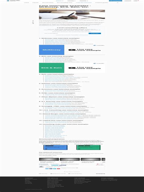 Image result for Case Study Job Interview Examples