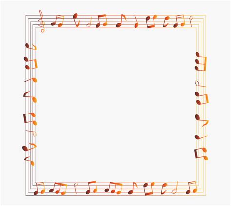 Music Note Frame, Music Border, Musical Notes, Frame , Free Transparent ...