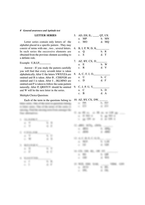 Image result for Aptitude Test Question with Answer