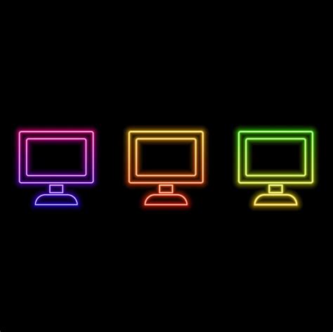 Image result for Neon Style Computer