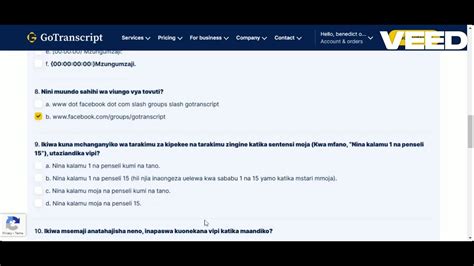 Image result for Go Transcript Answers