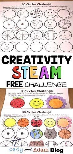 Image result for Creativity Challenge Template