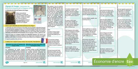 Image result for Olympes De Gouges Postambule