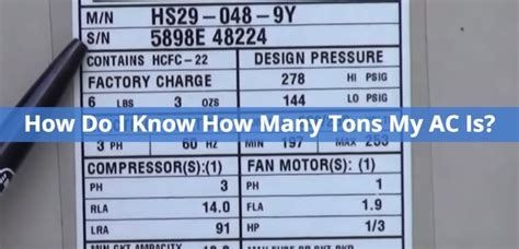 Image result for How Many Tons Is My AC Unit