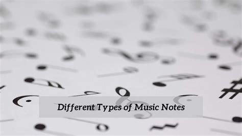 Image result for Different Music Notes