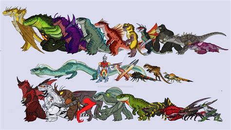 Image result for Godzilla Types
