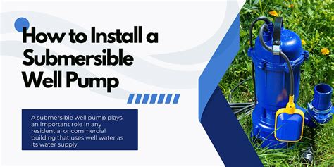 Image result for Install Well Pump