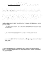 Image result for Observation Practice