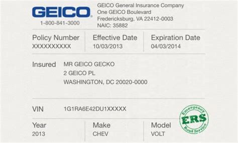 Car Insurance Cards Printable Car Insurance Cards Templates for Auto ...