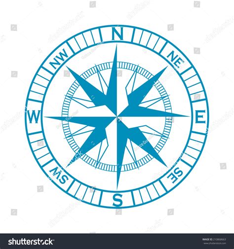 Image result for Compass Rose Vector