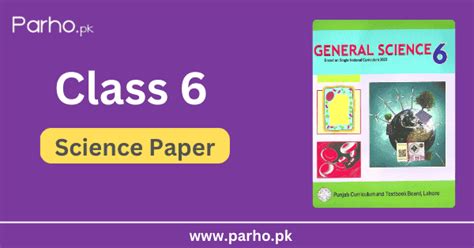 Image result for Class 6 Revision Papers Science