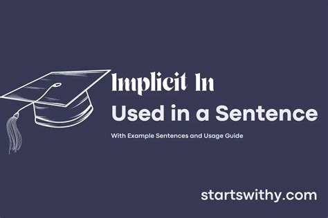 Image result for Implicit Definition