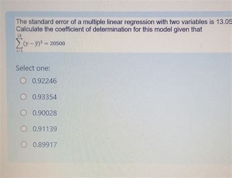 Image result for Standard Error Multiple Regression