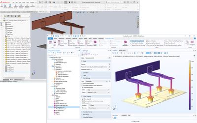 Image result for COMSOL Application Library Busbar Box