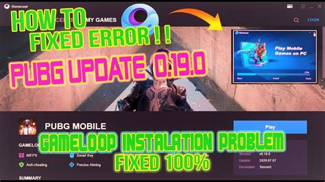 Image result for Game Loop How to Fix Game Not Install 7.1