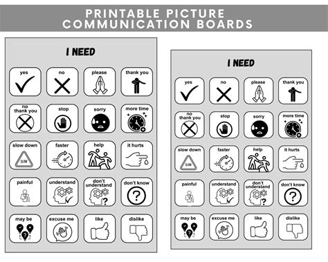 Image result for Sign Language Communication Cards