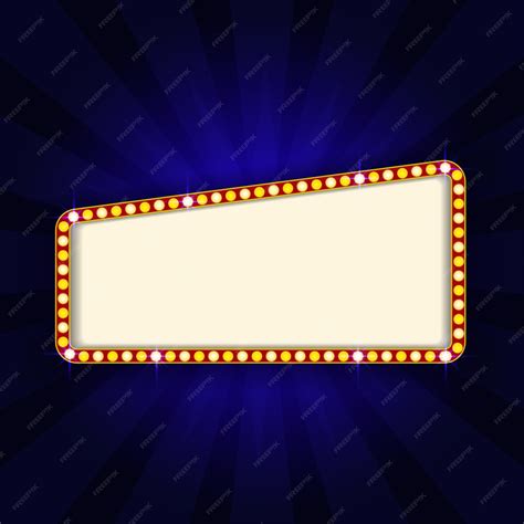 Premium Vector | A sign that says a light with lights on it