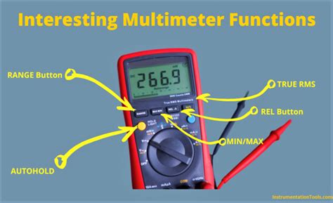 Interesting Multimeter Functions (And What They Really Do)