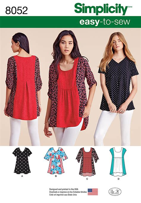 Image result for Simplicity Sewing Patterns Tops