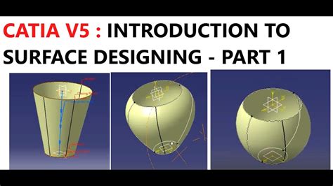 Image result for CATIAV5 Surface Modeling Tutorial