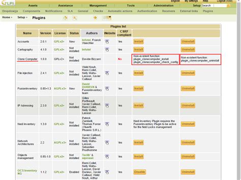 Image result for GLPI Interface